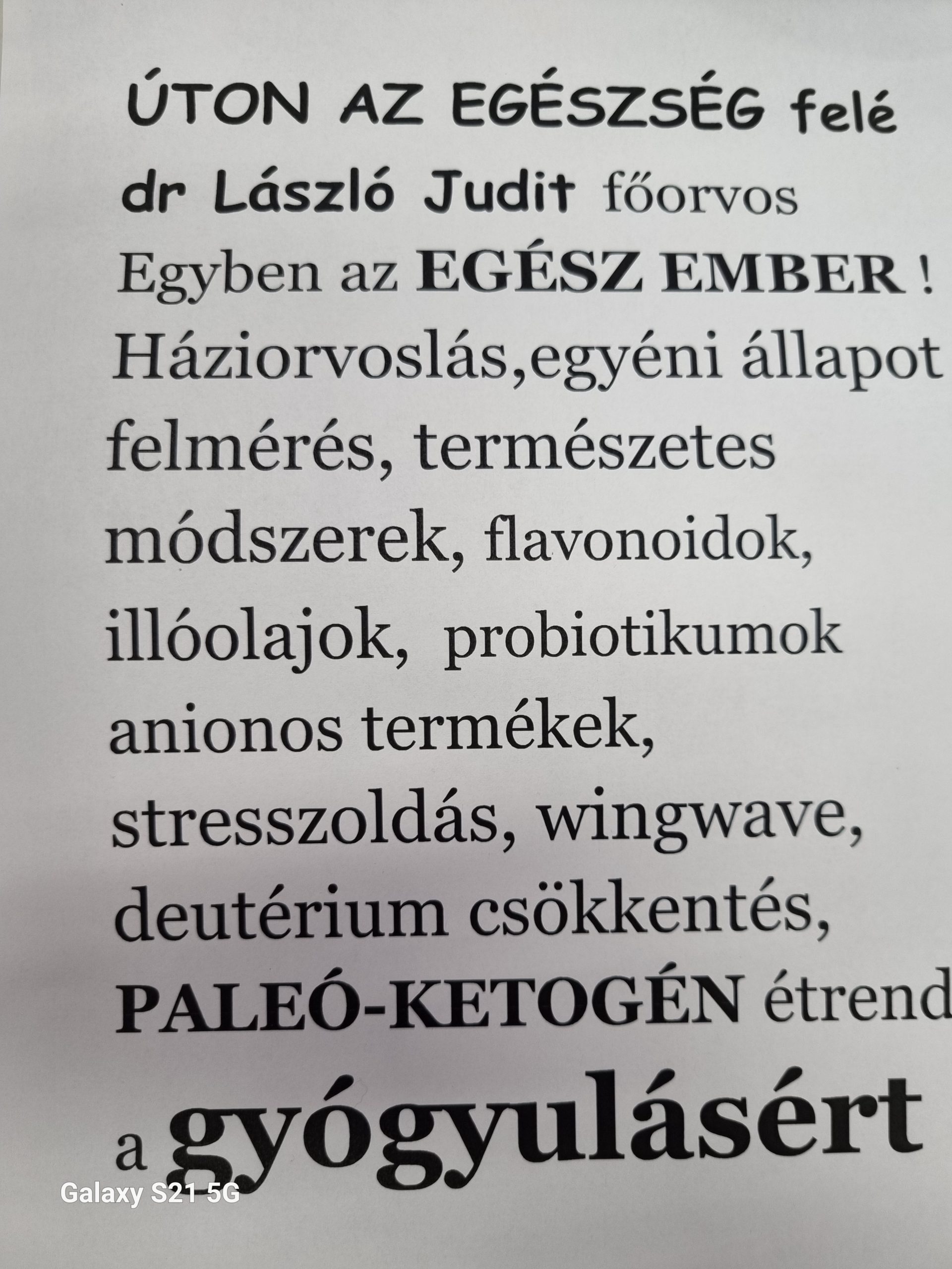 Dr. László Judit Orvos honlapja